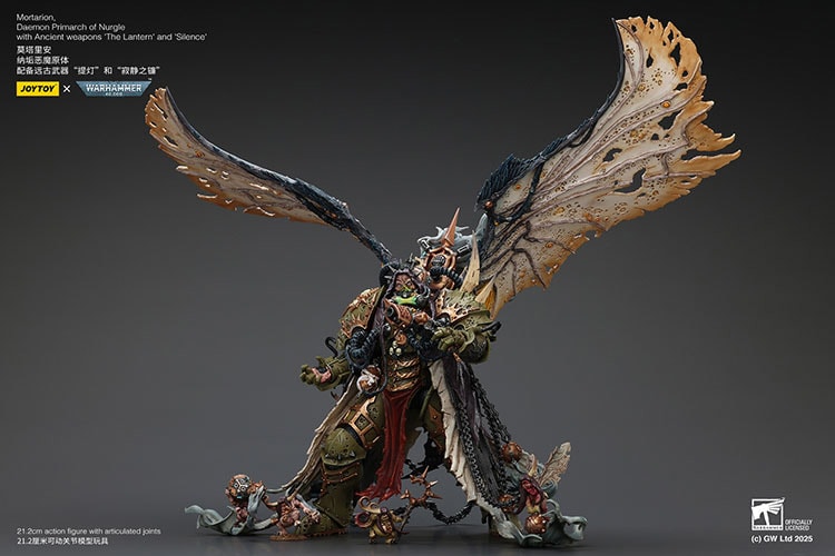 Mortarion - Daemon Primarch of Nurgle Action Figure by JoyToy ...