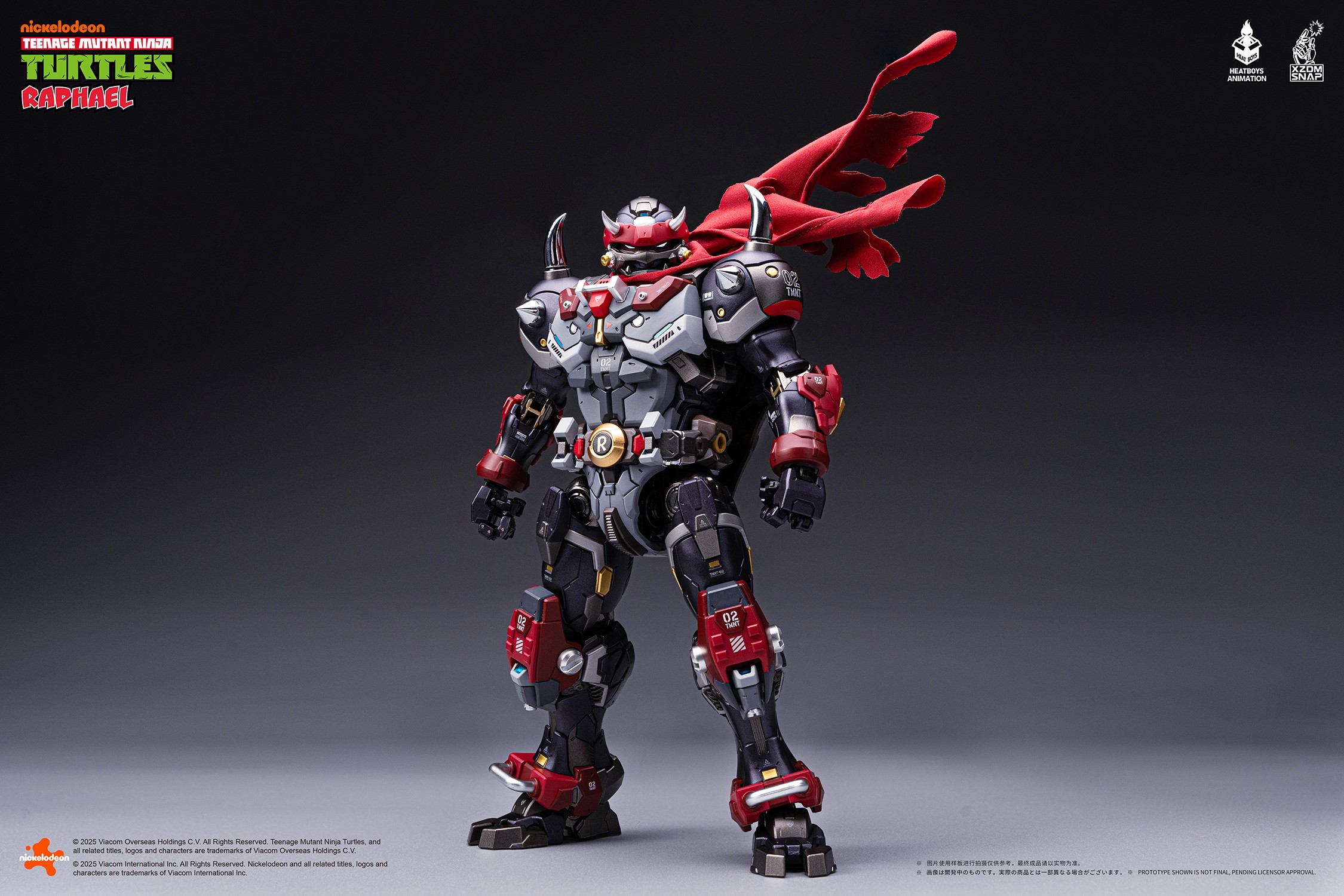 Raphael (40th Anniversary Version) Action Figure by HEATBOYS | Sideshow ...