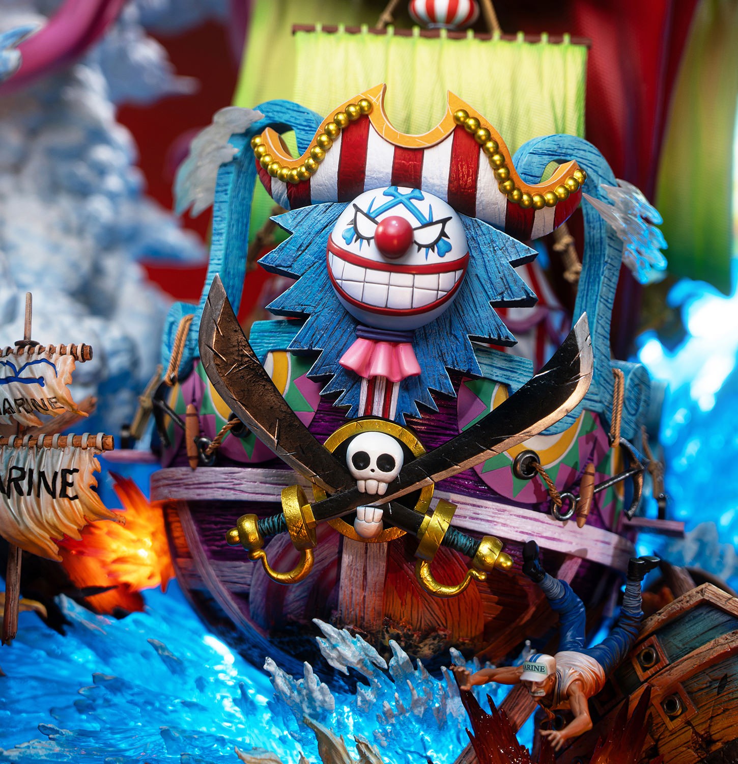 New Yonko Buggy Statue by Jimei Palace | Sideshow Collectibles