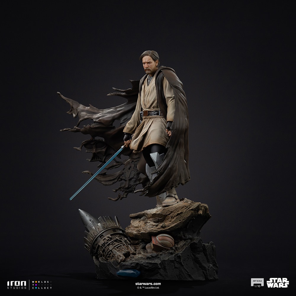 Obi-Wan Kenobi Signatures 1:10 Art Scale Statue by Iron Studios ...