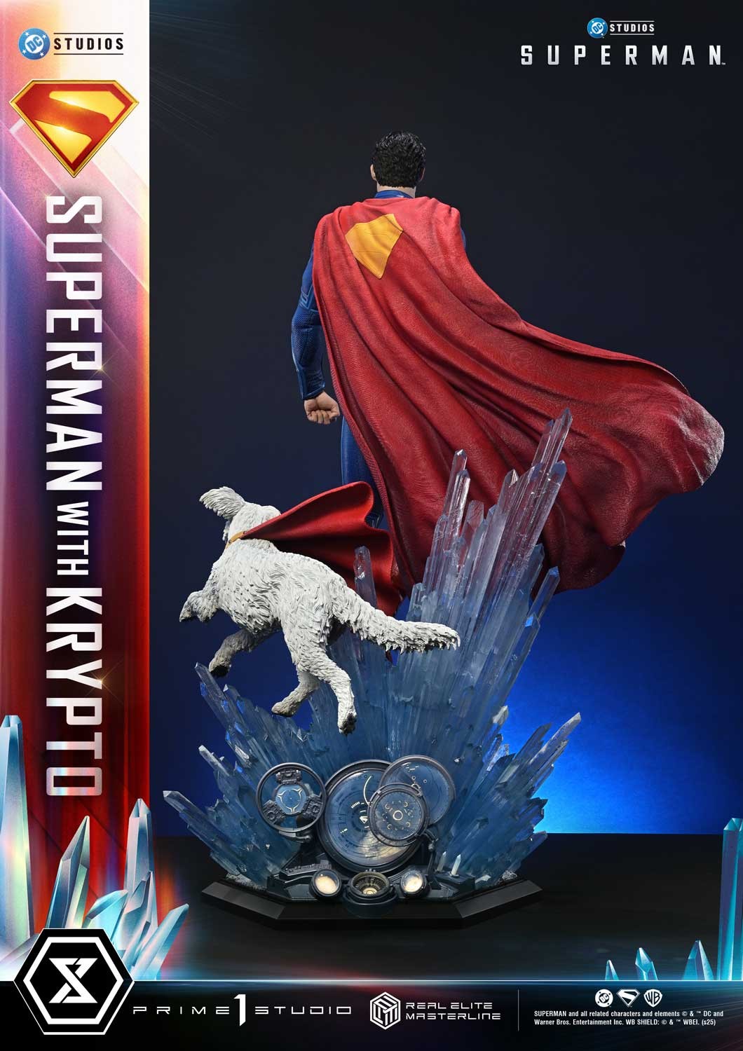 Superman with Krypto (Bonus Version) 1:3 Scale Statue by Prime 1 Studio ...