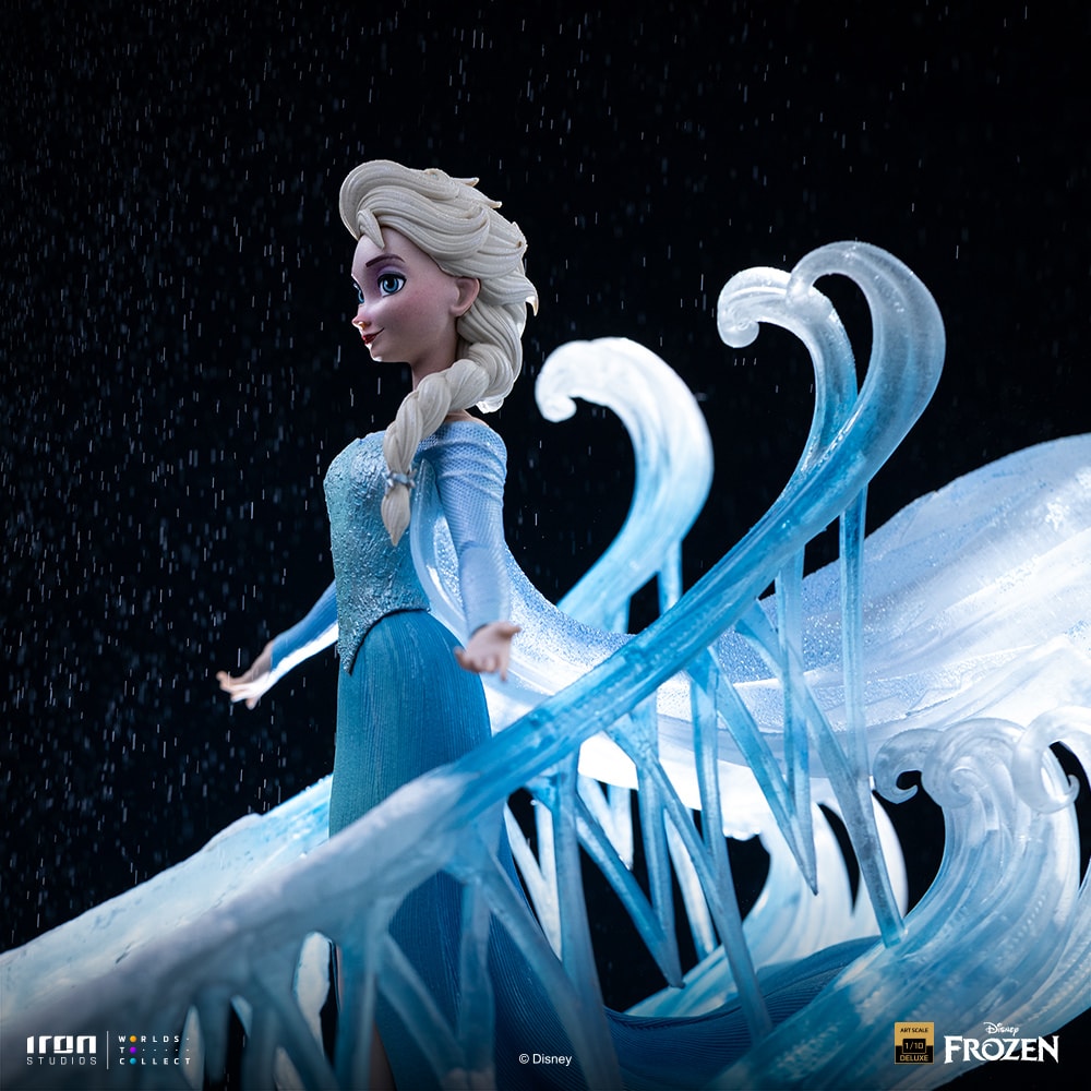 Elsa Deluxe 1:10 Scale Statue by Iron Studios | Sideshow Collectibles