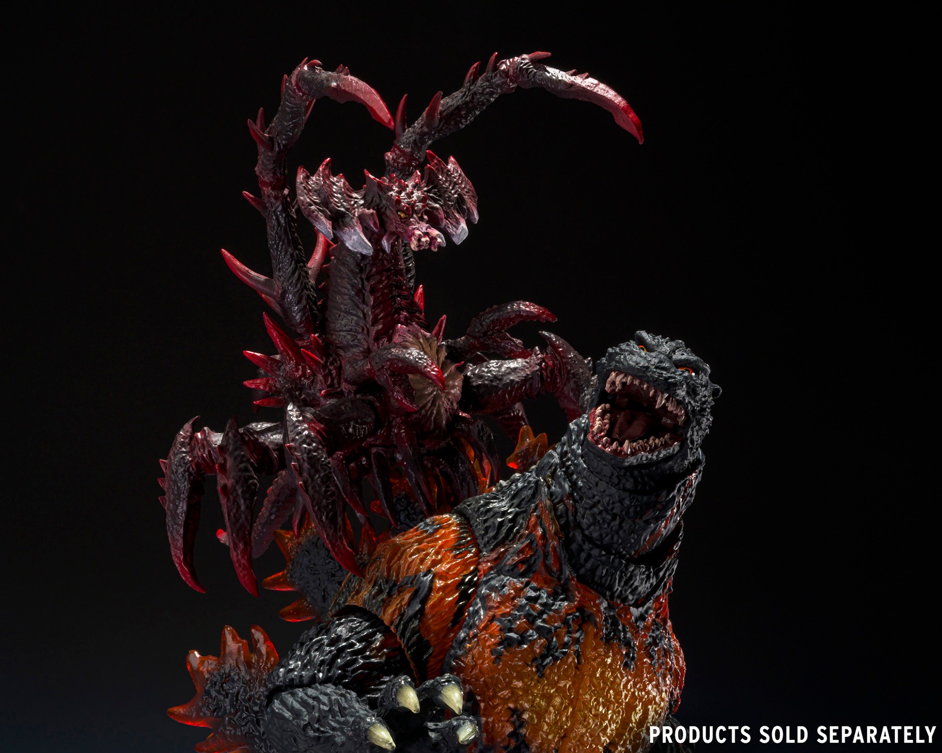 Godzilla Jr & Destoroyah Evolution Set Action Figure by Tamashii ...