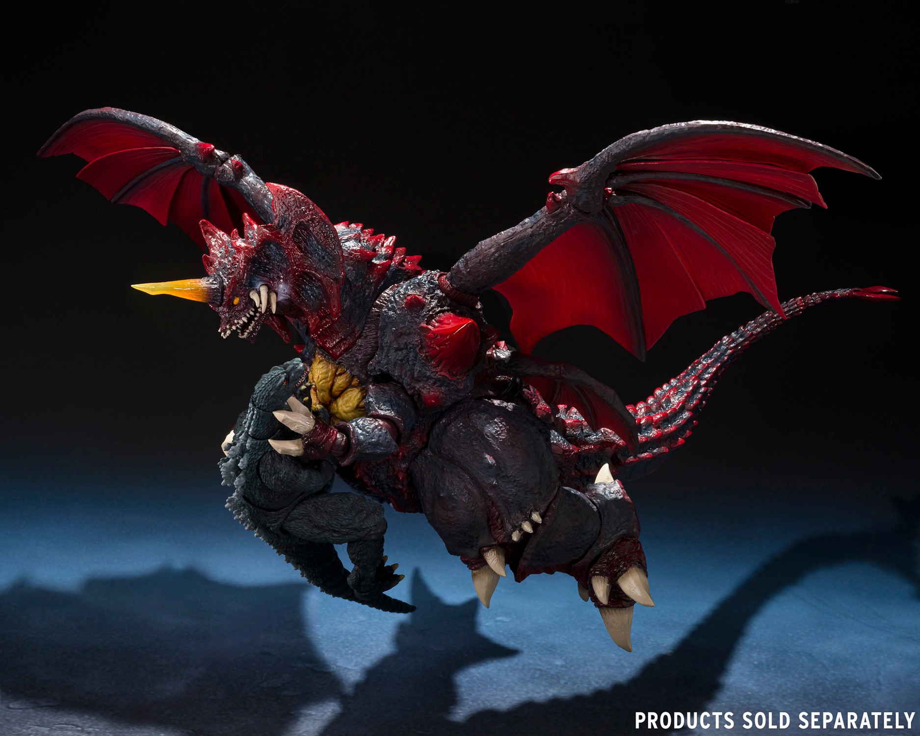 Godzilla Jr & Destoroyah Evolution Set Action Figure by Tamashii ...
