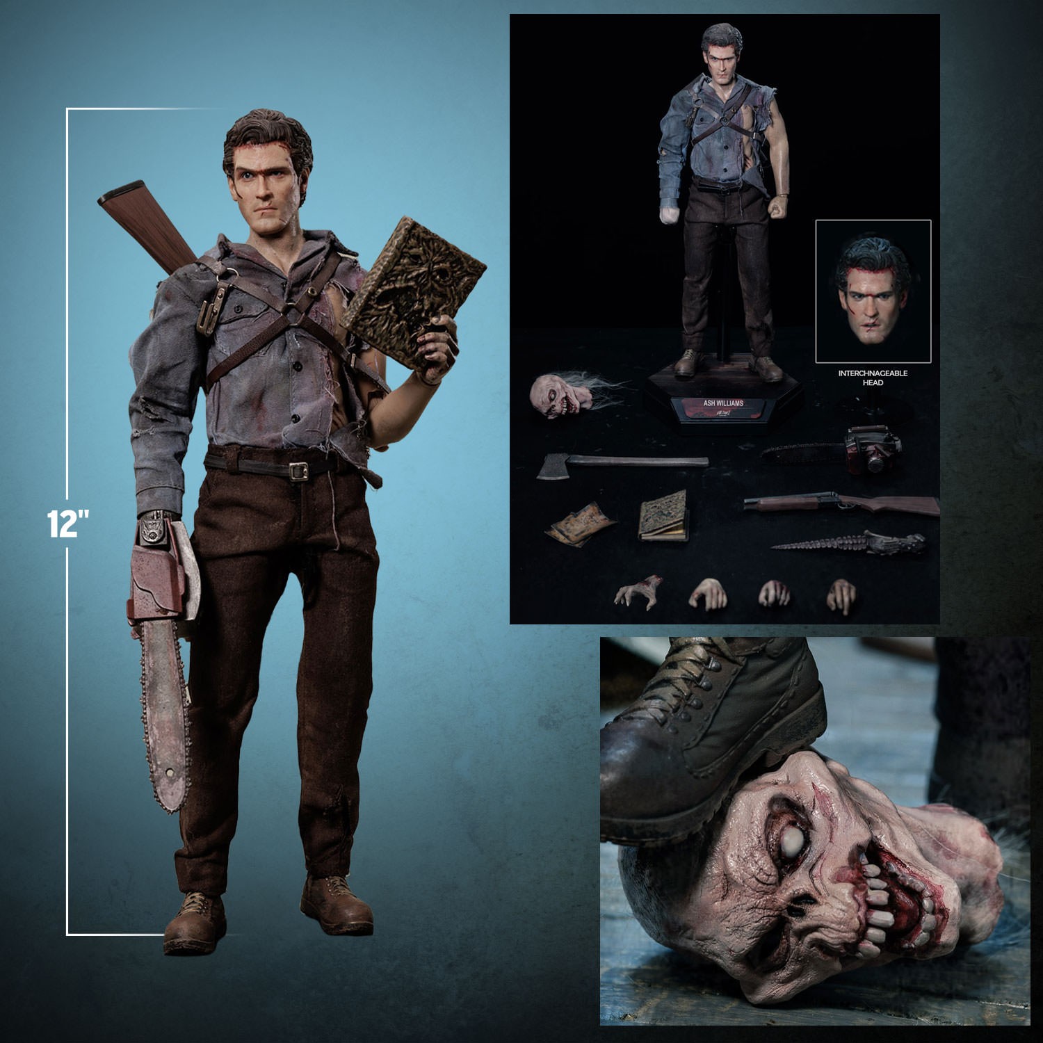 Ash Williams Sixth Scale Figure by Asmus Collectible Toys | Sideshow ...