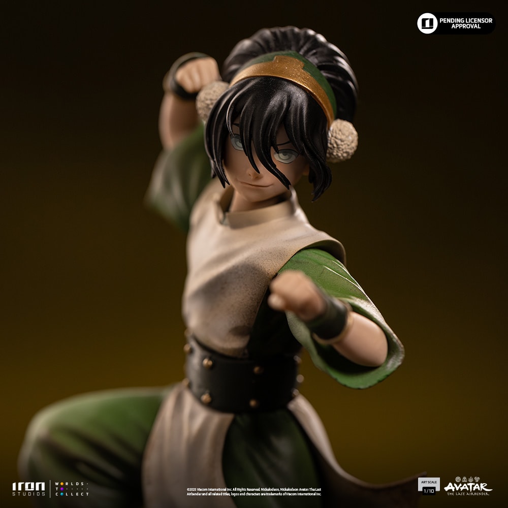 Toph Beifong 1:10 Scale Statue by Iron Studios | Sideshow Collectibles