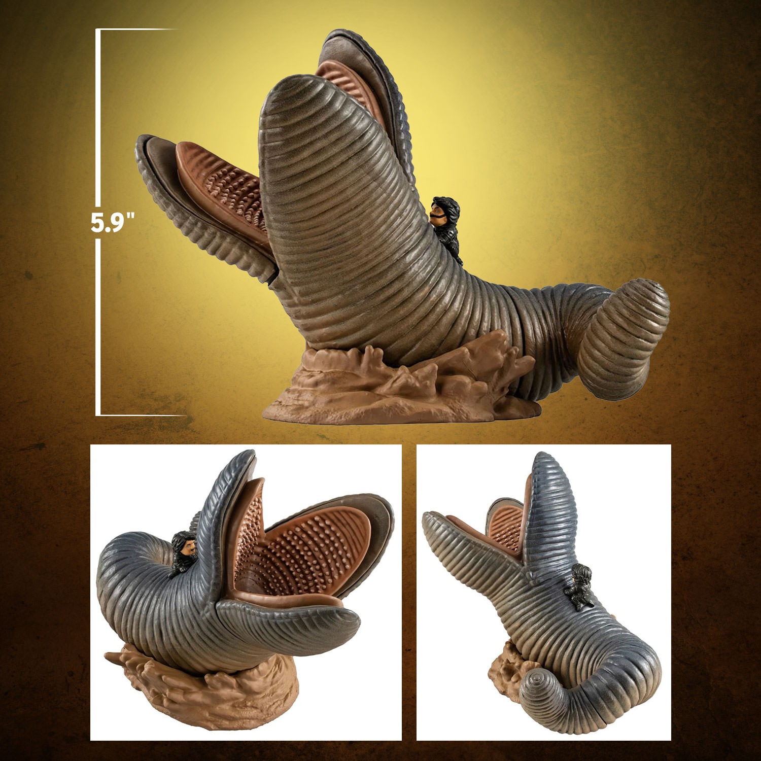 Dune Sandworm Soft Vinyl Fantastic Collectible by MegaHouse | Sideshow ...