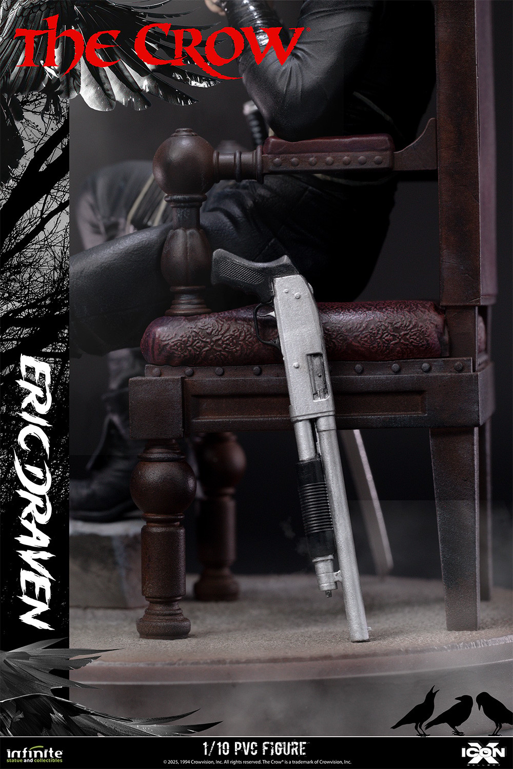 Eric Draven 1:10 Scale PVC Figure by Infinite Statue | Sideshow ...
