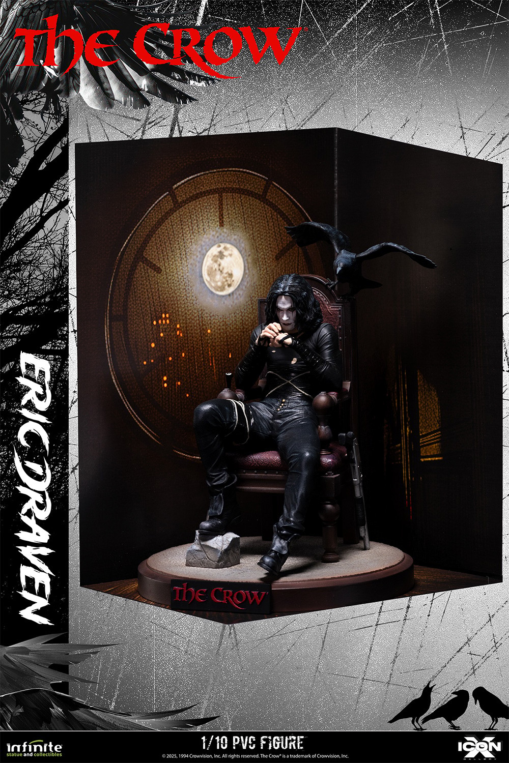 Eric Draven 1:10 Scale PVC Figure by Infinite Statue | Sideshow ...