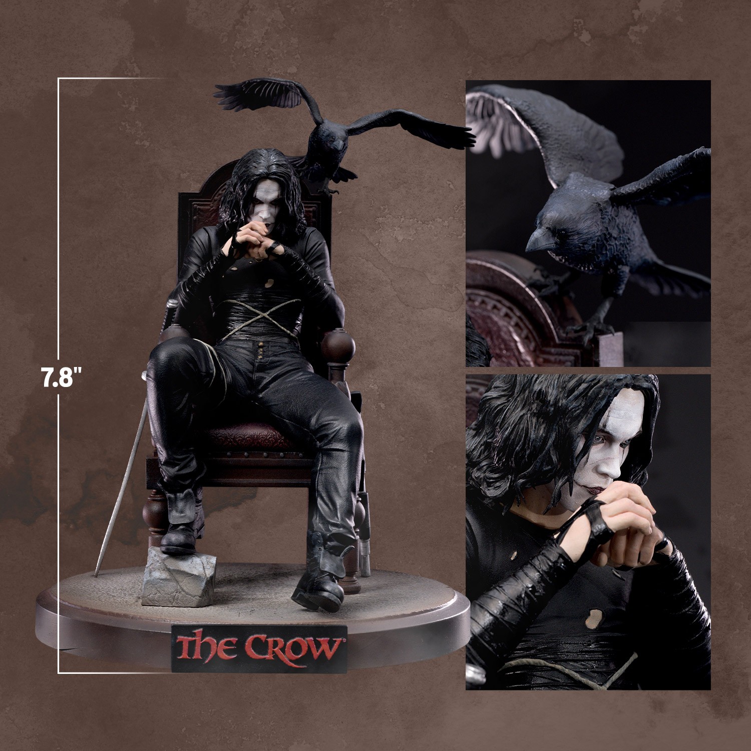 Eric Draven 1:10 Scale PVC Figure by Infinite Statue | Sideshow ...