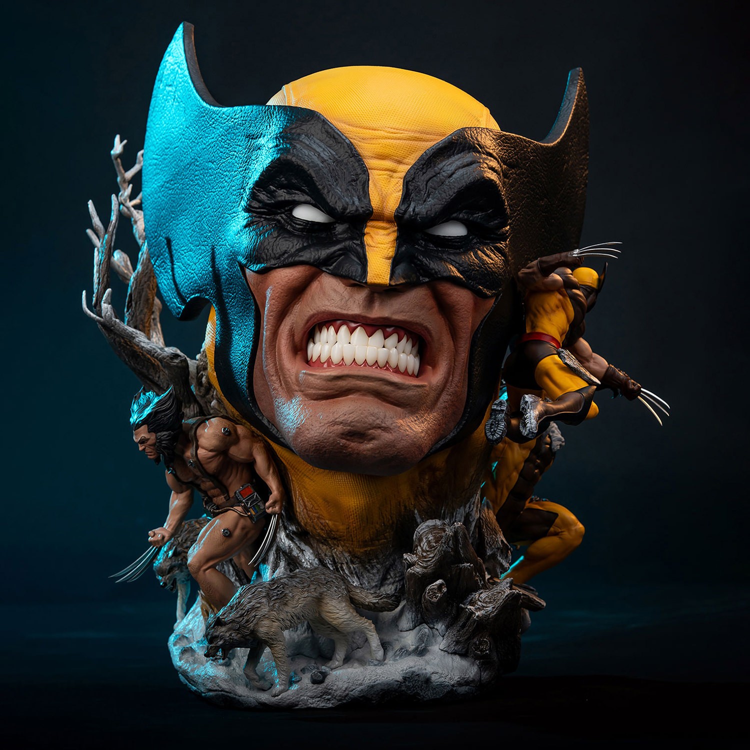 Wolverine Fine Art Bust by PCS | Sideshow Collectibles