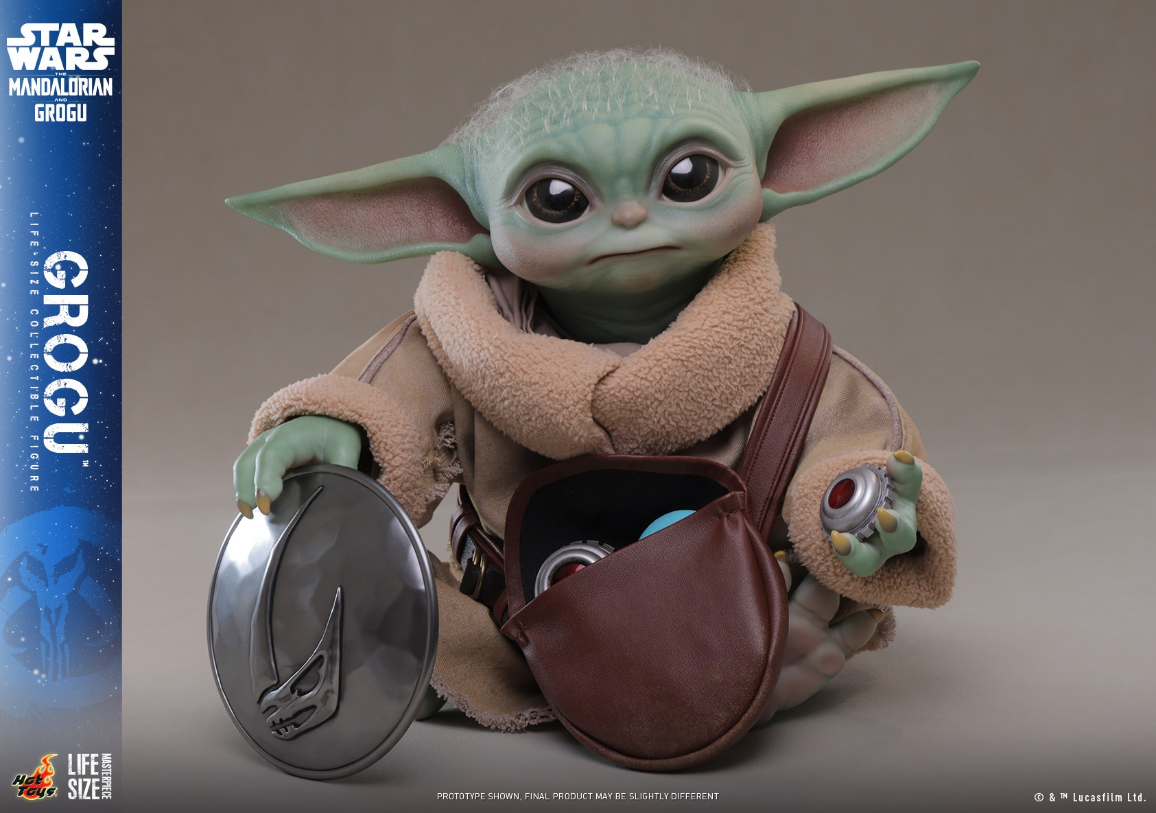 Grogu Life-Size Collectible Figure by Hot Toys | Sideshow Collectibles