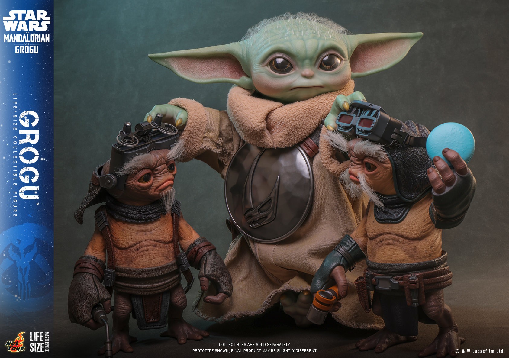 Grogu Life-Size Collectible Figure by Hot Toys | Sideshow Collectibles