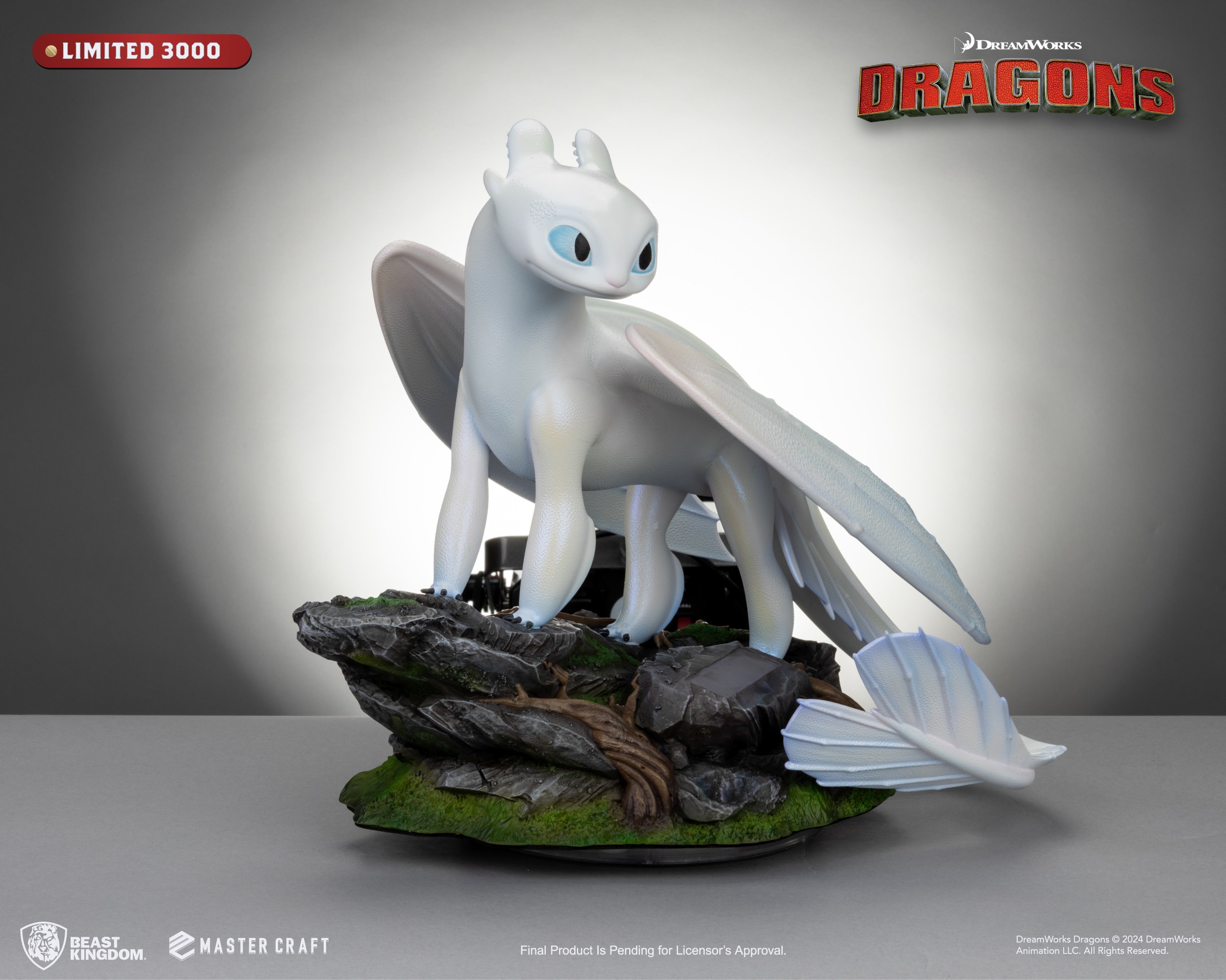 Light Fury Statue by Beast Kingdom | Sideshow Collectibles