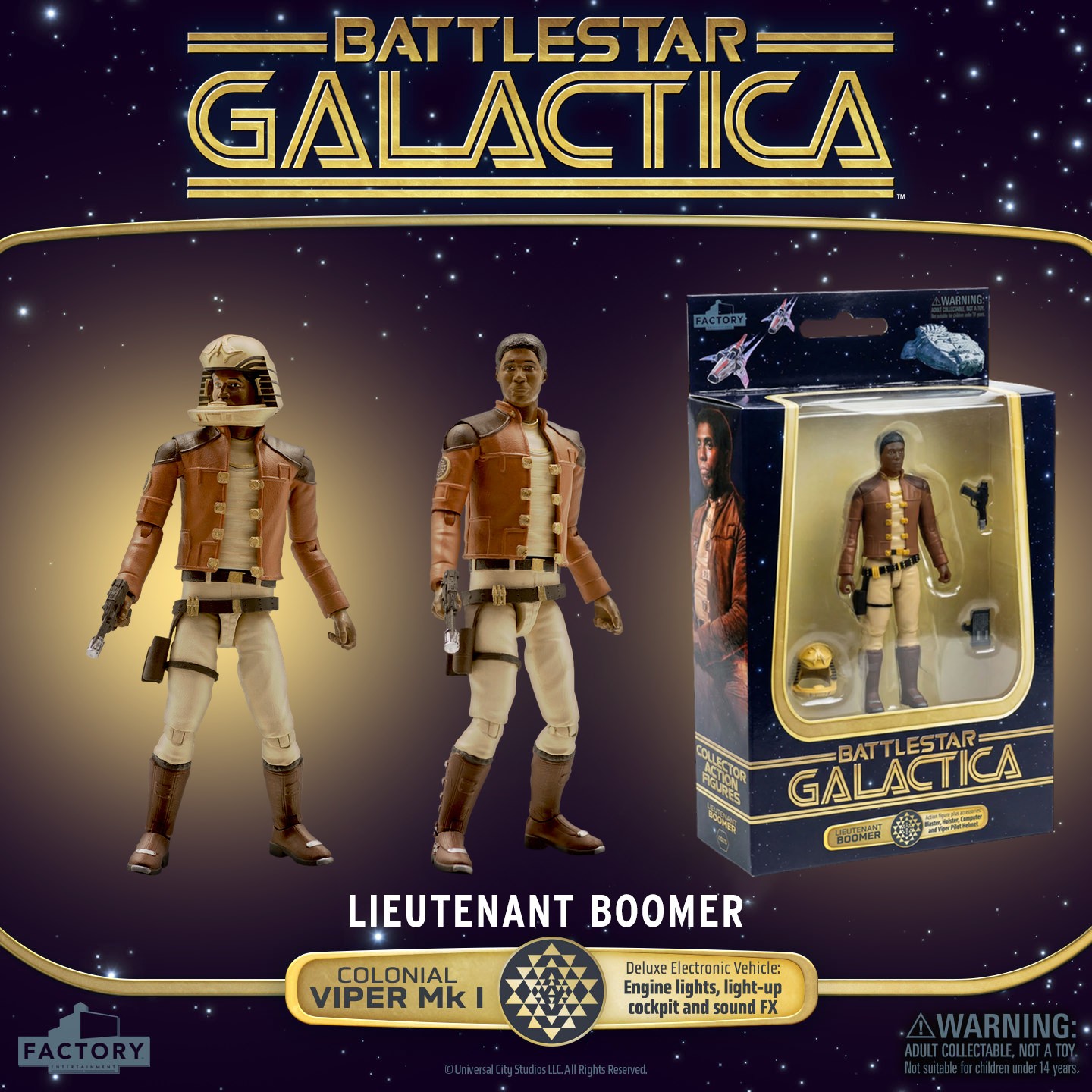 Colonial Viper Mki with Lieutenant Boomer Collectible Set | Sideshow ...