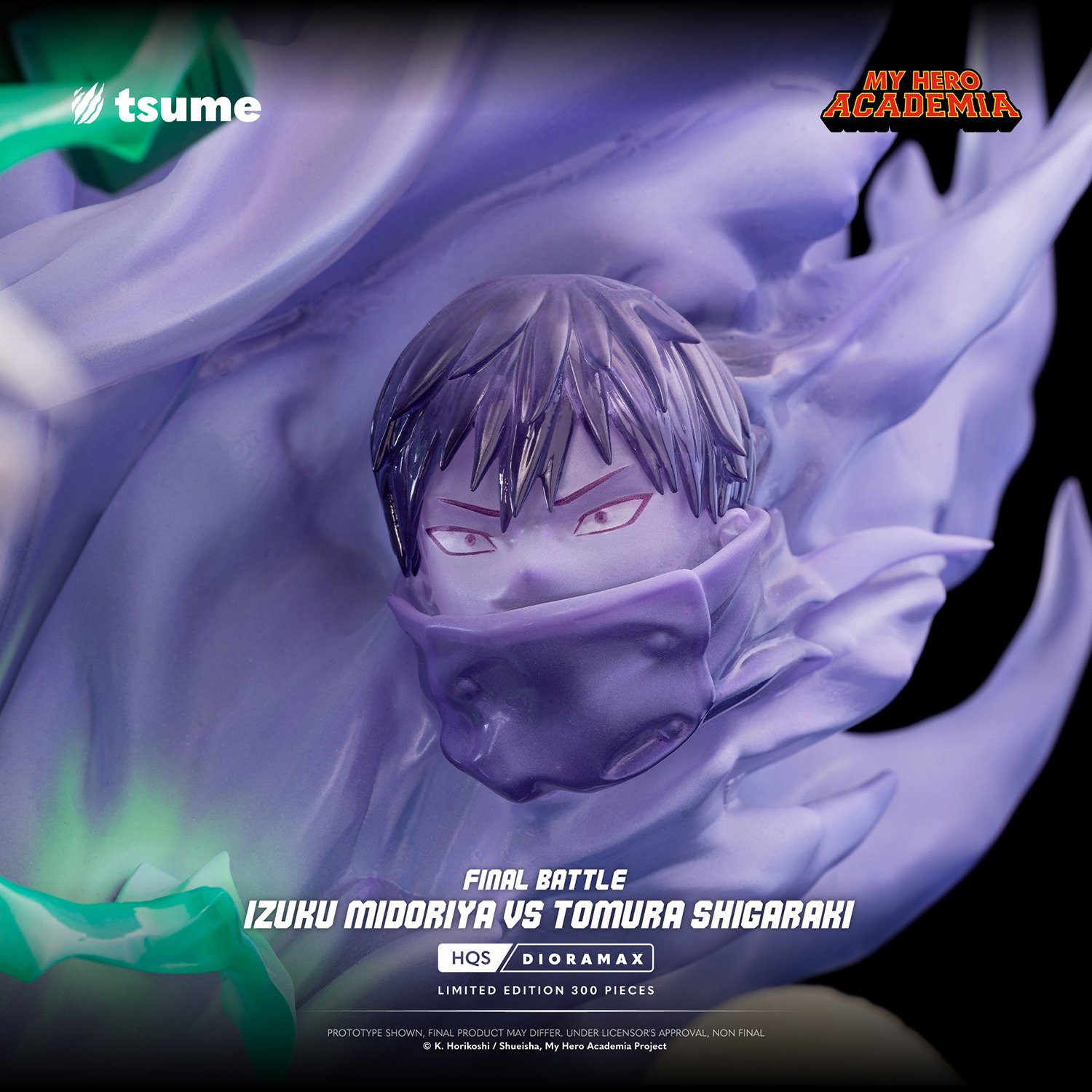 Final Battle: Izuku Midoriya Vs Tomura Shigaraki Statue by Tsume Art ...