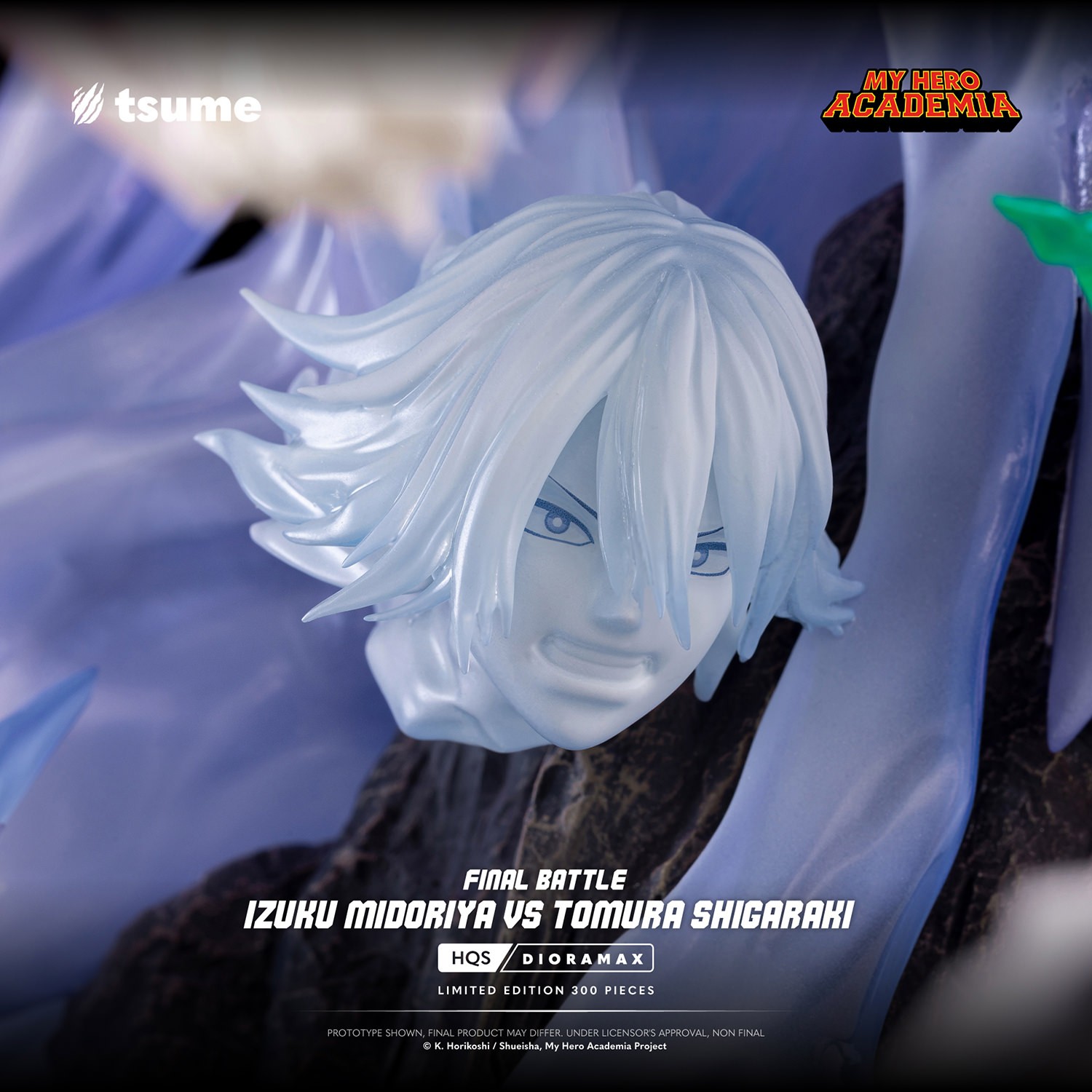 Final Battle: Izuku Midoriya Vs Tomura Shigaraki Statue by Tsume Art ...