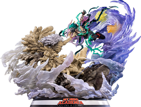 Final Battle: Izuku Midoriya Vs Tomura Shigaraki Statue by Tsume Art ...
