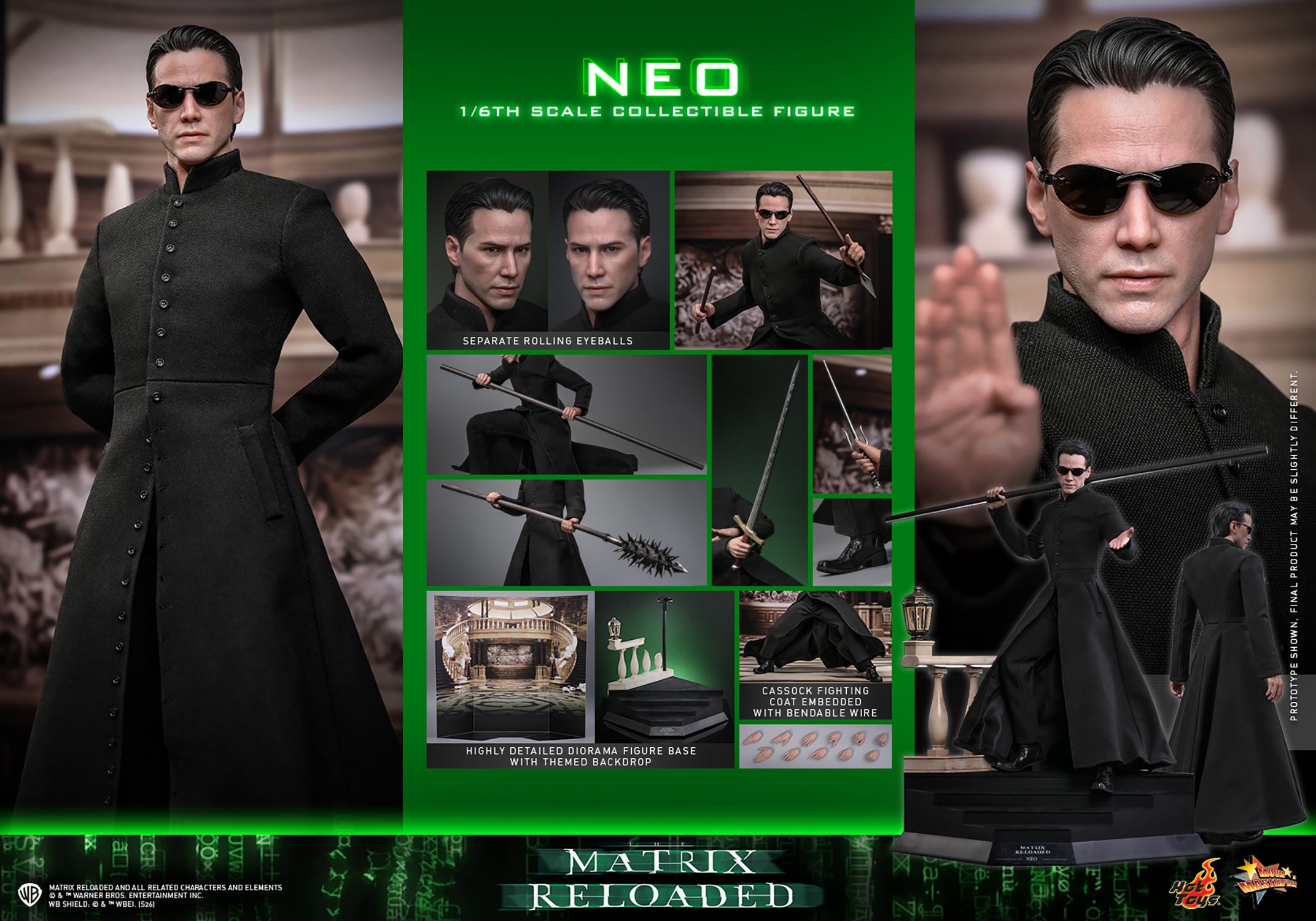 Neo Sixth Scale Figure by Hot Toys | Sideshow Collectibles