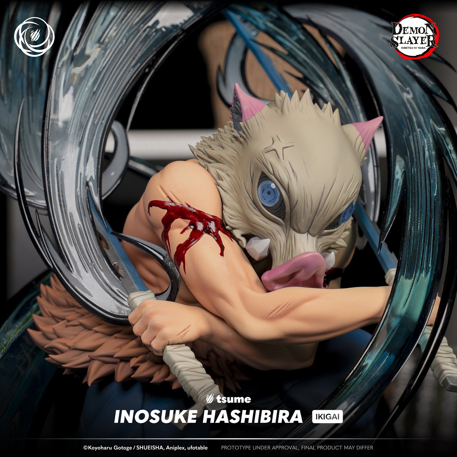 Inosuke Hashibira Ikigai Statue by Tsume Art | Sideshow Collectibles