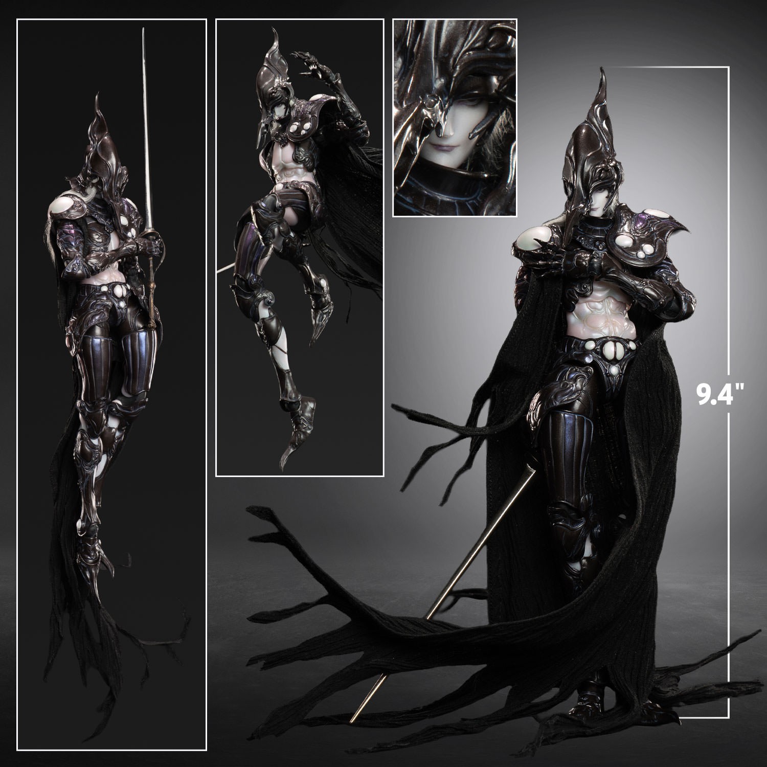 RAIM - Crow Knight Action Figure by Underverse | Sideshow Collectibles