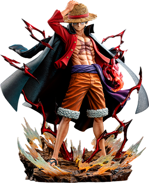 Luffy (Exclusive Version) 1:6 Statue by Jimei Palace | Sideshow ...