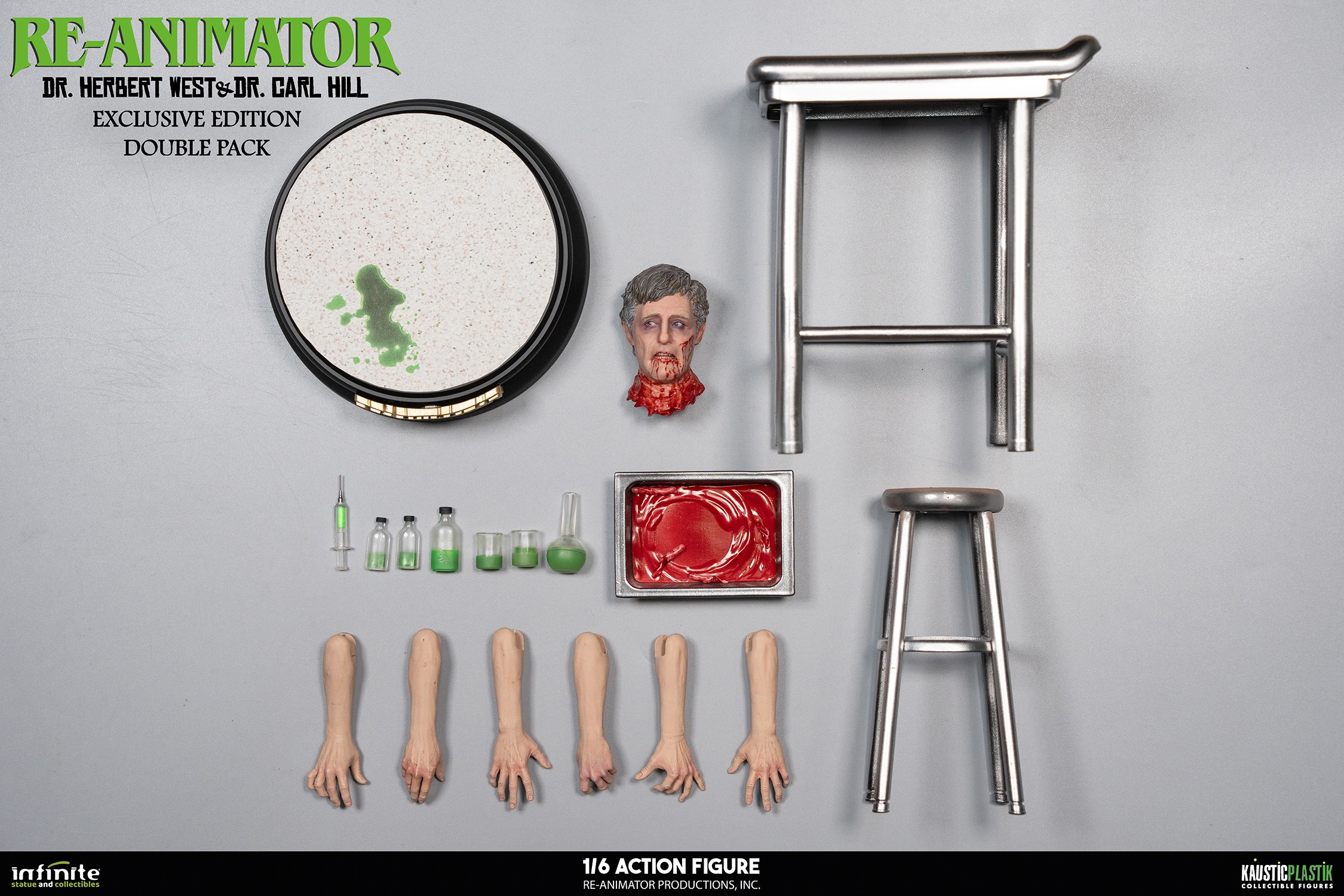 Doctor Herbert West & Doctor Carl Hill Sixth Scale Figure Set ...