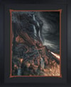 Smaug the Fire-Drake: A Dire Menace! Fine Art Print by Vanderstelt ...