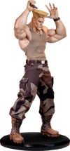 Street Fighter Guile Mixed Media Statue by Pop Culture Shock | Sideshow ...