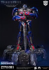 Transformers Optimus Prime Knight Edition Polystone Statue b | Sideshow ...