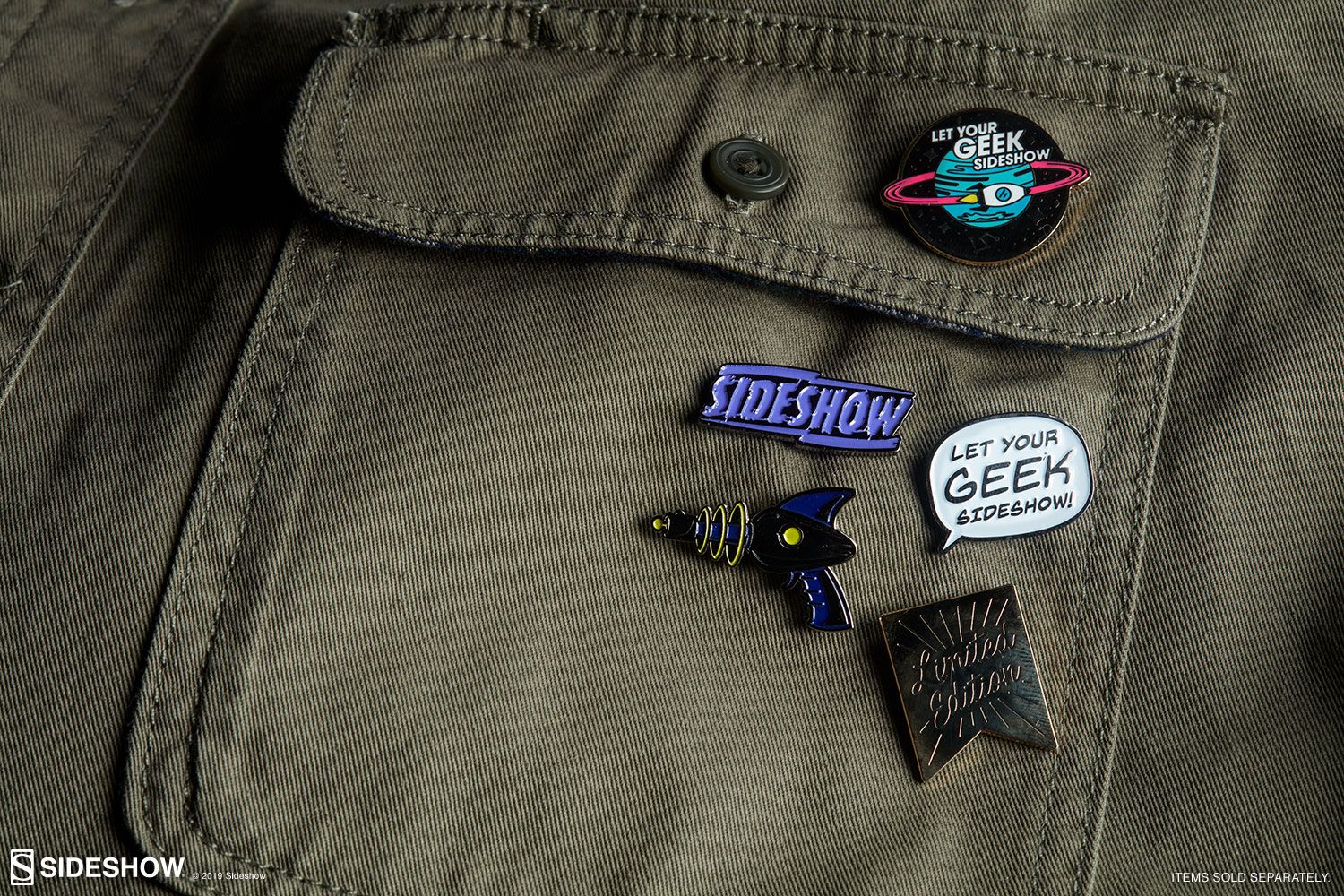 Let Your Geek Sideshow Word Bubble Collectible Pin |#N# Sideshow ...