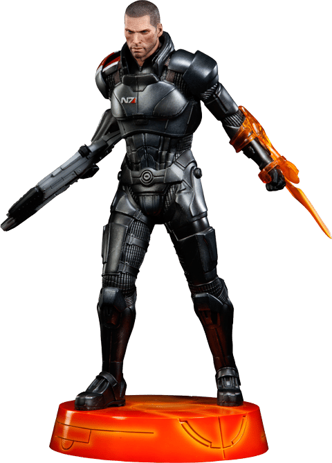 Mass Effect Minimates Commander John Shepard Mini Figure 2.5” Inches ...