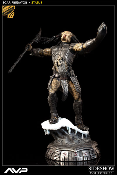 Alien VS Predator Scar Predator Statue by Sideshow Collectib | Sideshow ...