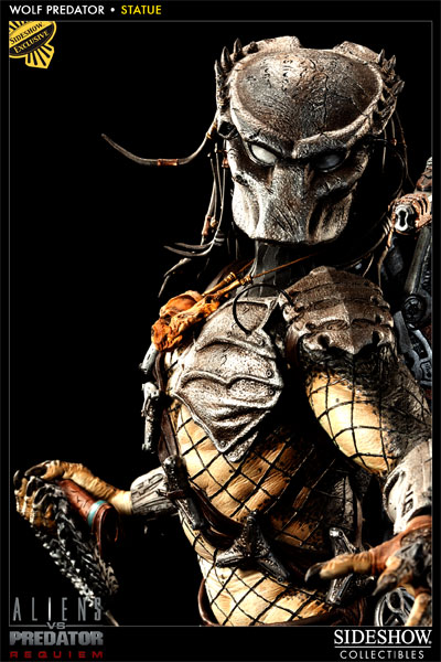 Predator Wolf Predator Polystone Statue by Sideshow Collectibles ...
