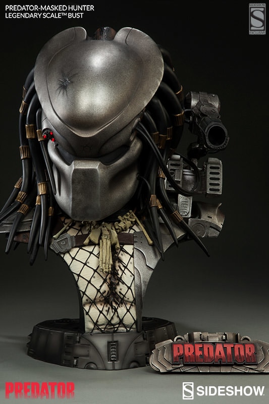 Predator Predator - Masked Hunter Legendary Scale(TM) Bust b | Sideshow ...