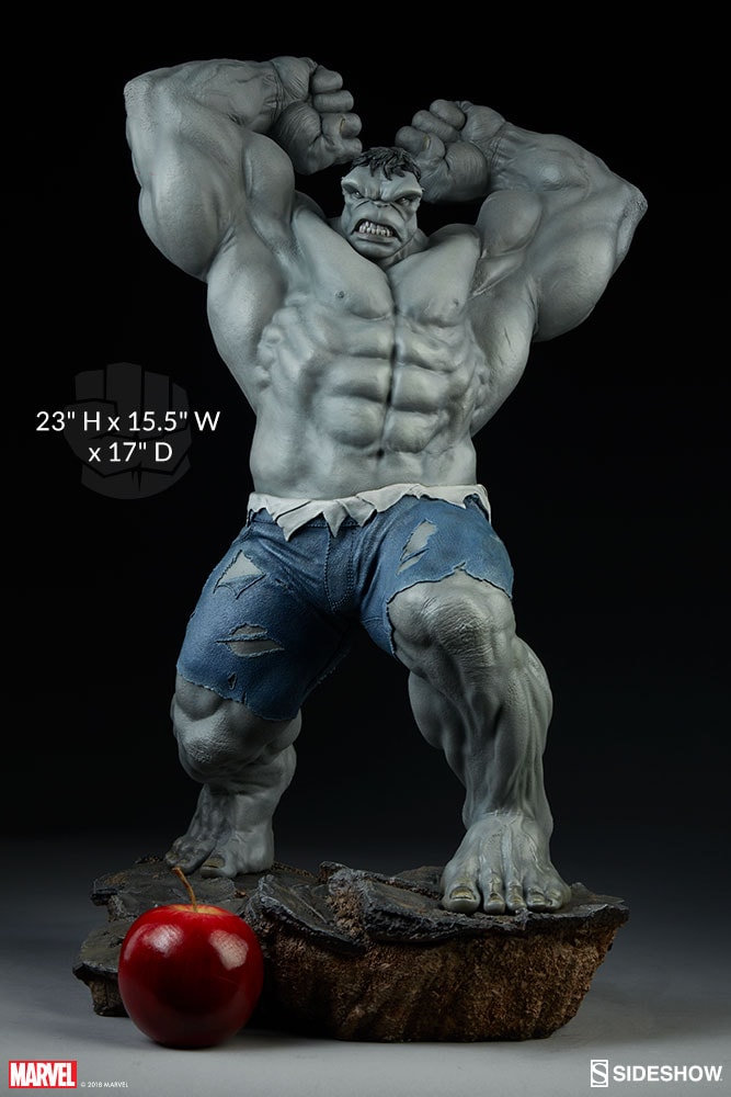 Marvel Grey Hulk Statue by Sideshow Collectibles | Sideshow Collectibles