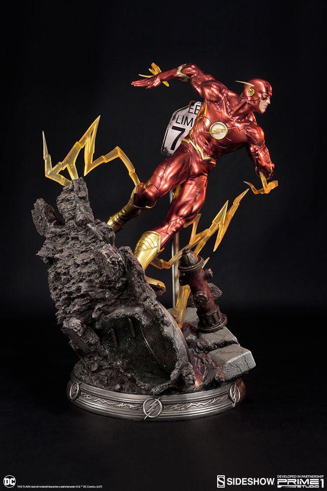 DC Comics The Flash Statue by Sideshow Collectibles | Sideshow Collectibles