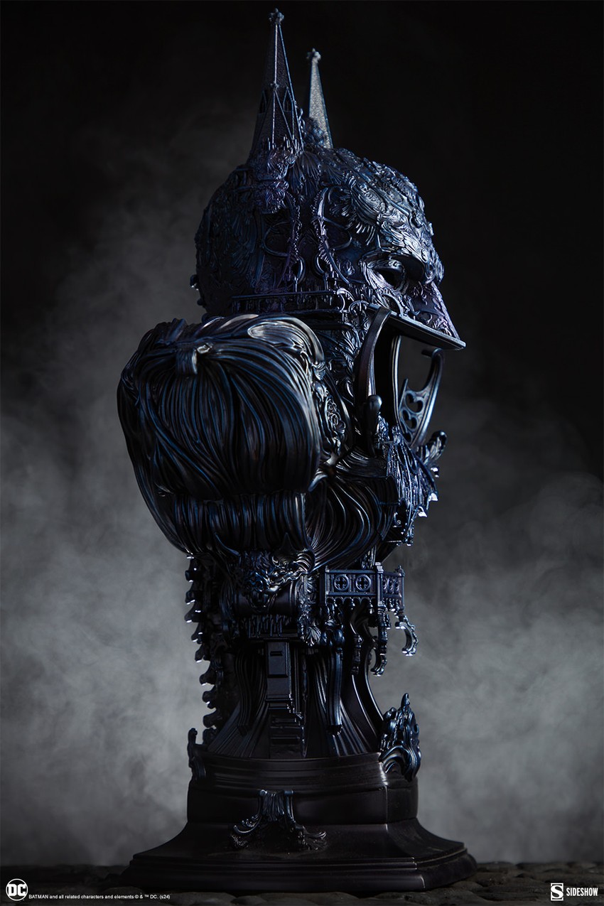 Gotham City's Shadow: Batman™ Fine Art Statue by Sideshow Collectibles ...