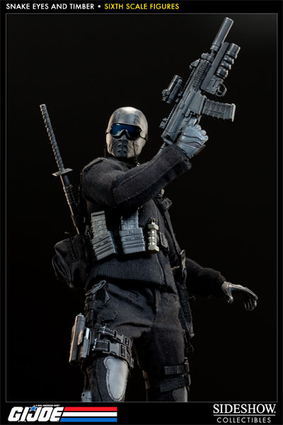 G.I. Joe Snake Eyes and Timber Sixth Scale Figure by Sideshow ...