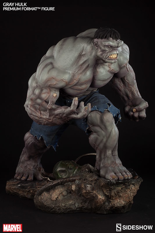 Marvel Gray Hulk Premium Format(TM) Figure by Sideshow Colle | Sideshow ...