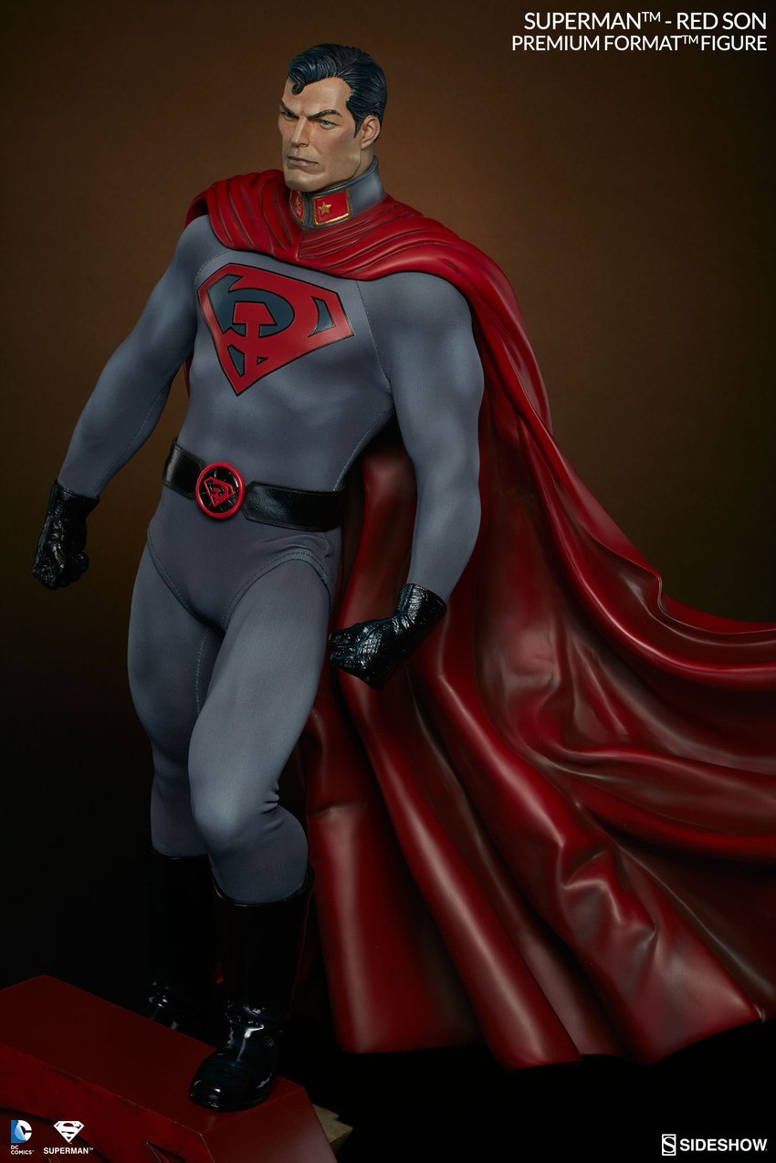 Red son superman figure store