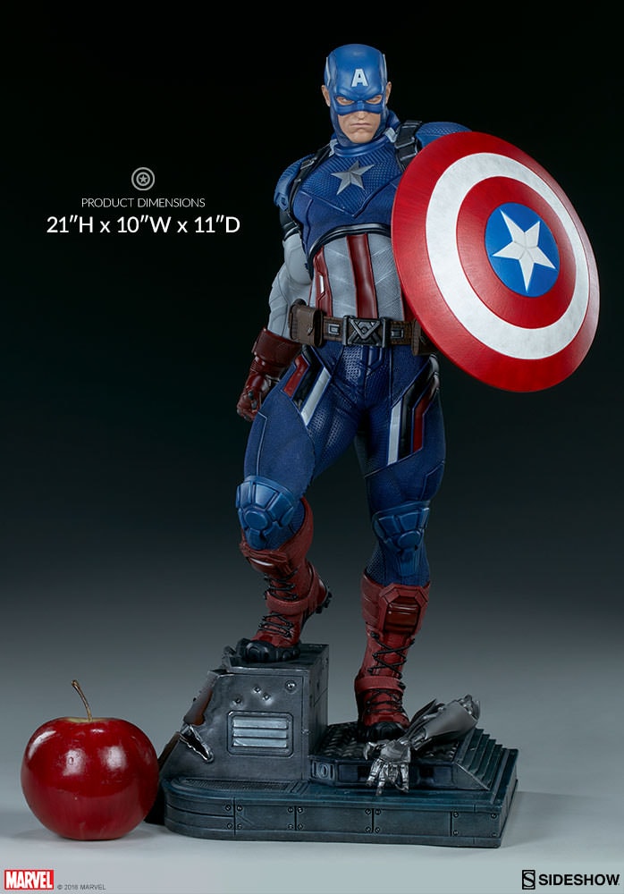 Captain America Premium Format Figure | Sideshow Collectibles