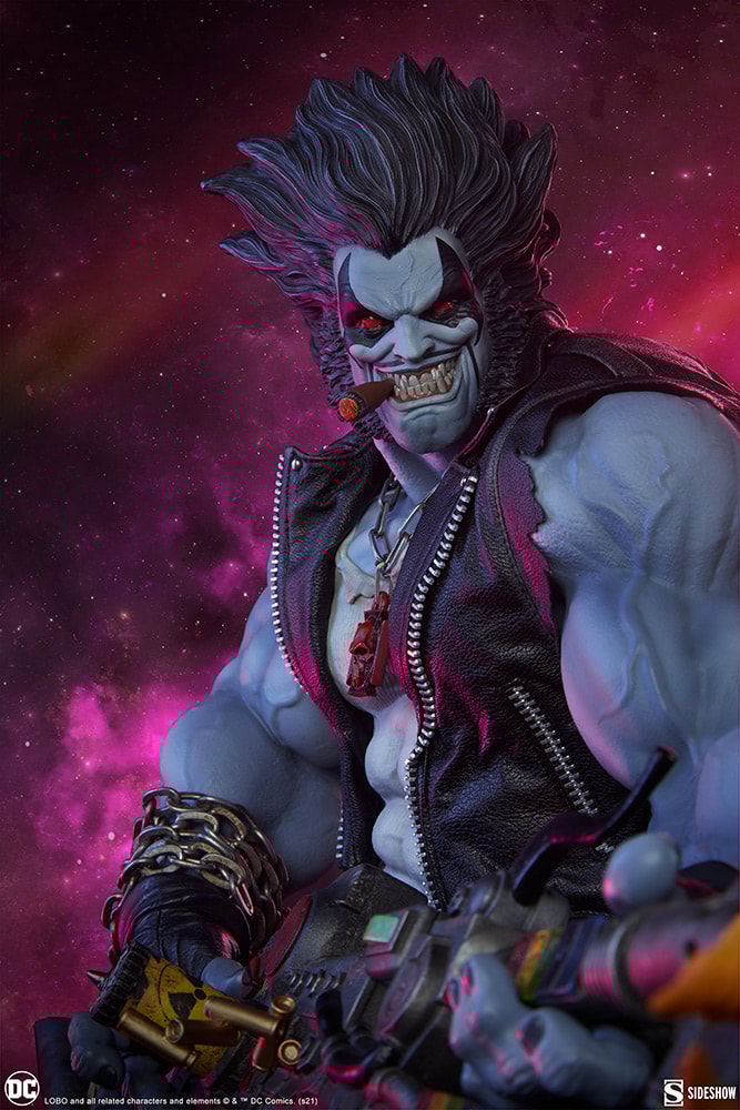 DC Comics Lobo Maquette by Sideshow Collectibles | Sideshow Collectibles