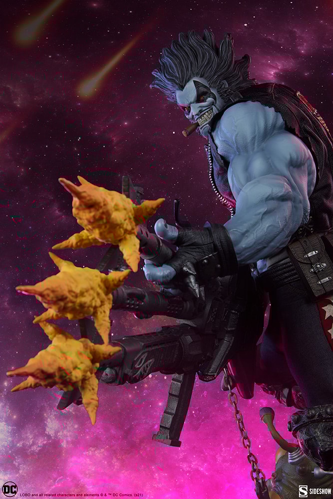 DC Comics Lobo Maquette by Sideshow Collectibles | Sideshow Collectibles