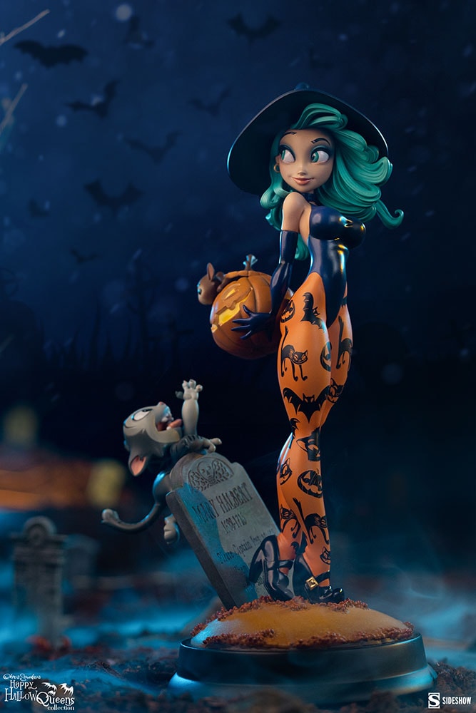 Pumpkin Witch Statue by Sideshow Collectibles | Sideshow Collectibles