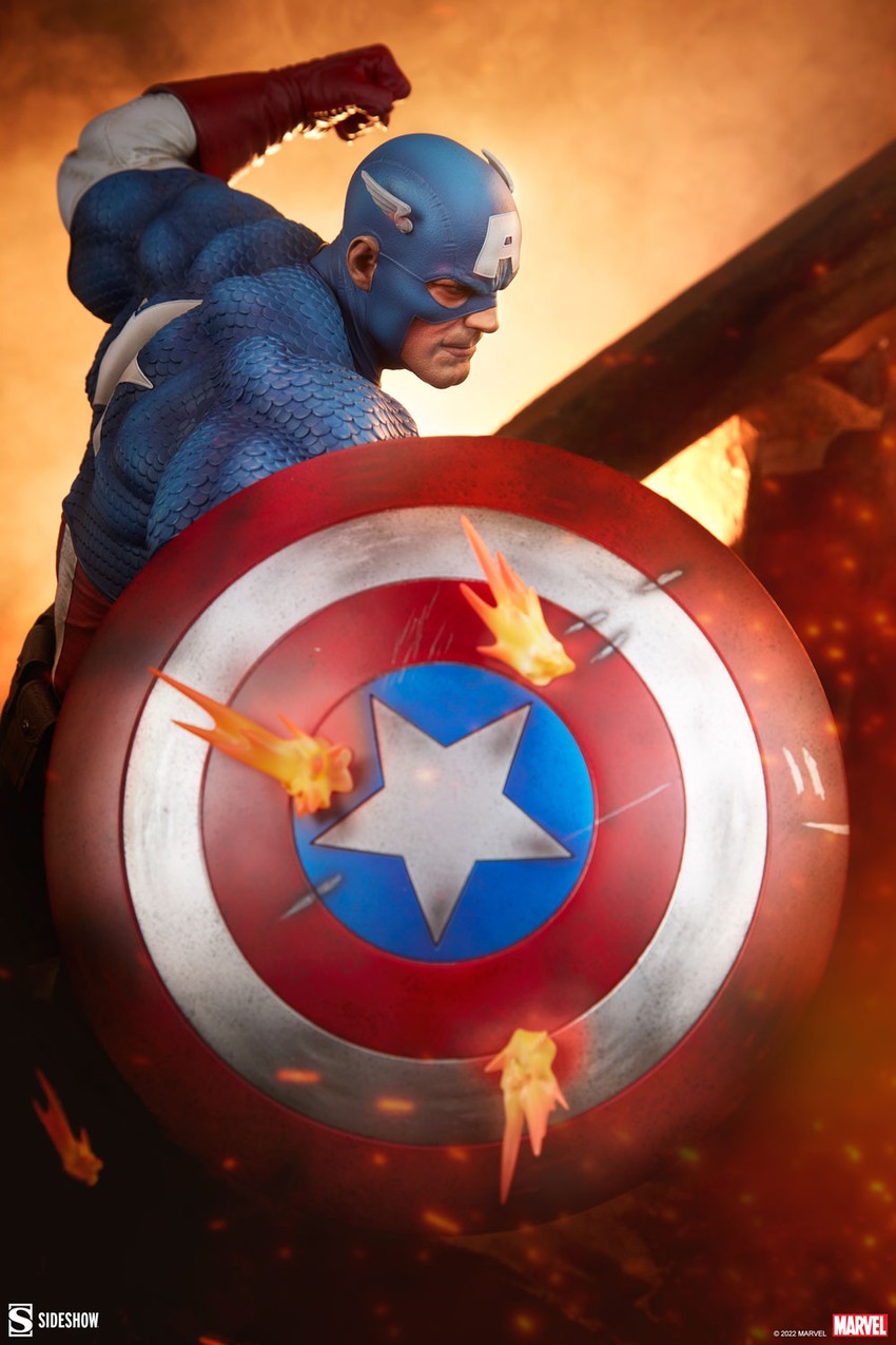 Captain America Premium Format Figure | Sideshow Collectibles