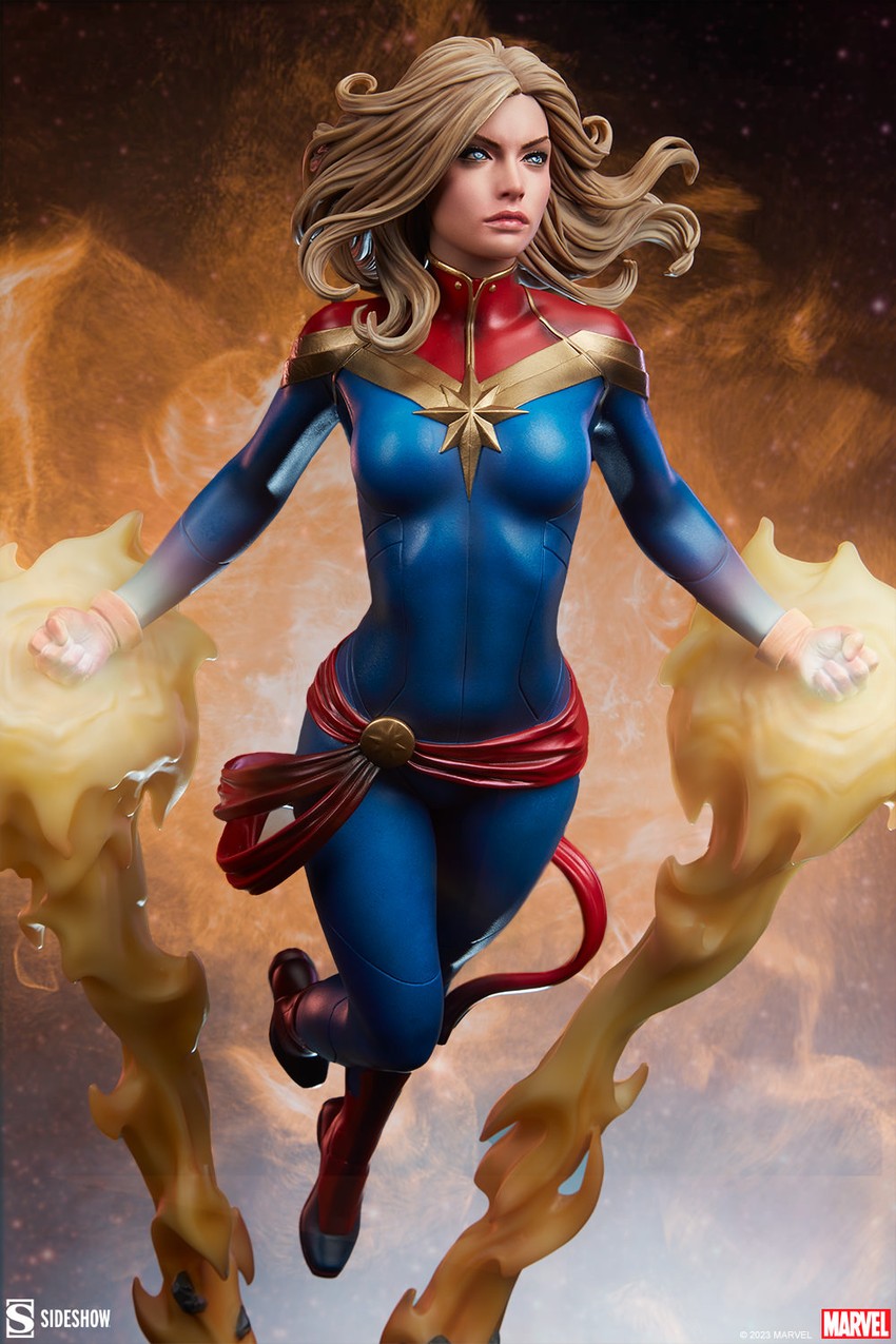 Captain Marvel Premium Format Figure by Sideshow | Sideshow Collectibles