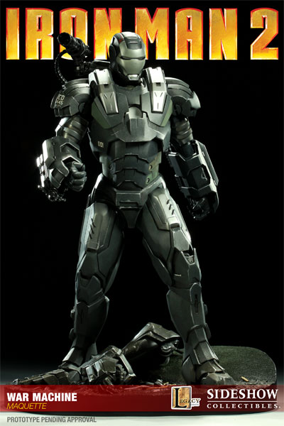 Marvel War Machine Maquette by Sideshow | Sideshow Collectibles