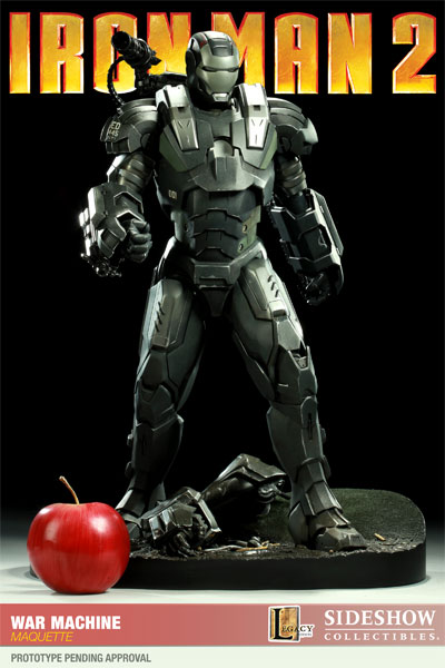Marvel War Machine Maquette by Sideshow | Sideshow Collectibles