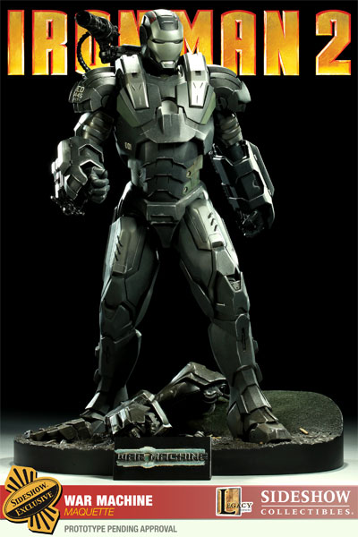 Marvel War Machine Maquette by Sideshow | Sideshow Collectibles